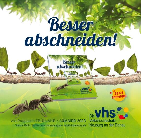 Das neue VHS-Programm ist da! - NEUBURG.COM - Angebote zum Einkaufen in ... Das neue VHS-Programm ist da! - NEUBURG.COM - Angebote zum Einkaufen in ...